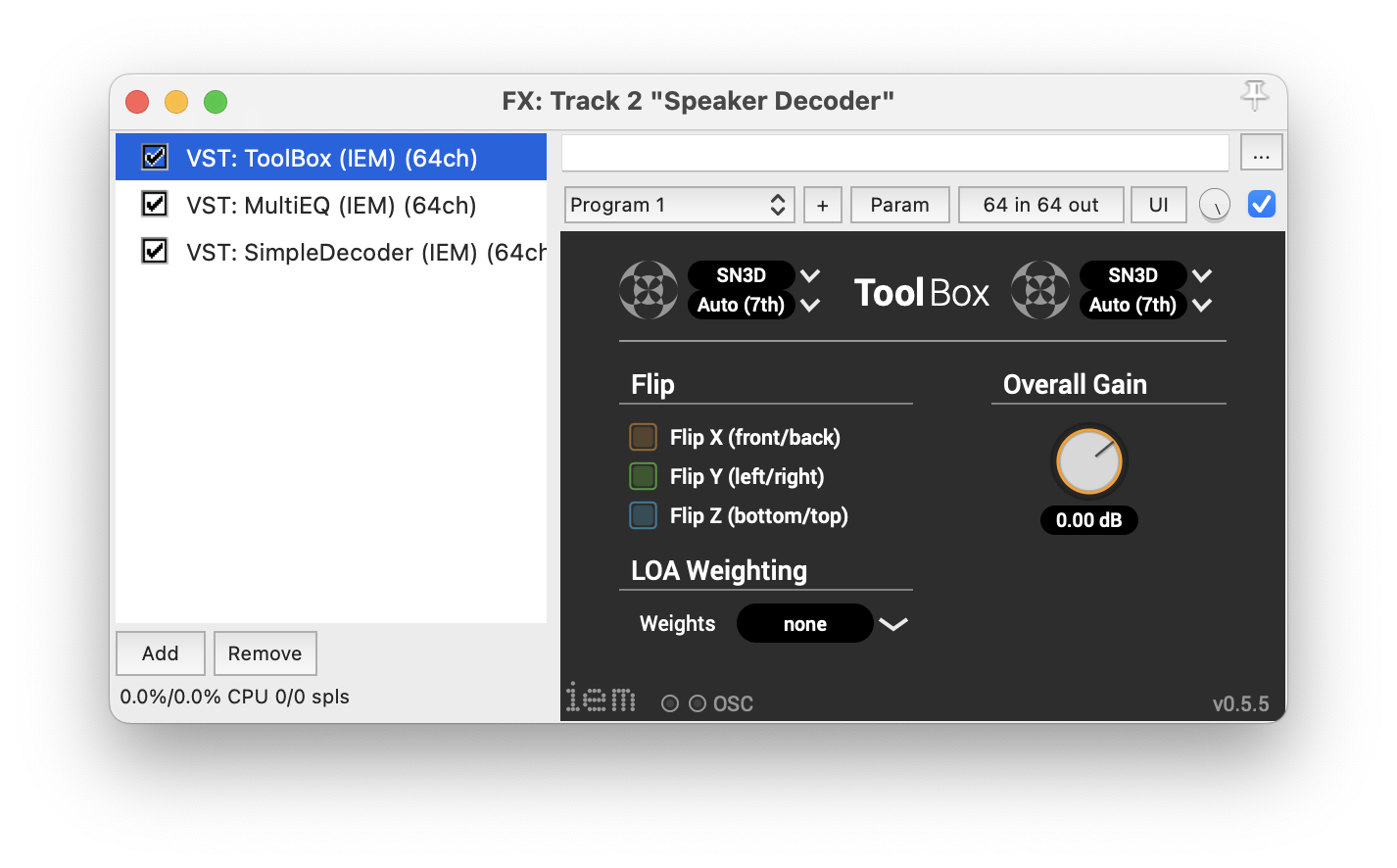 Reaper + IEM Templates 1.8 update – Spatial Media Lab
